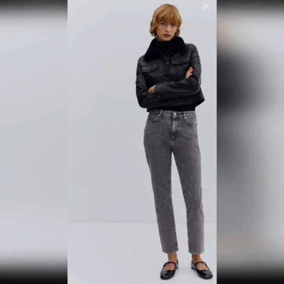 Mango | Jeans | Mng Denim Womens High Waist Mango Gisele Black Jeans ...
